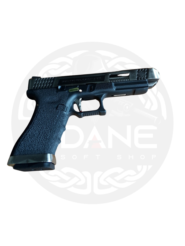 WE GLOCK 34 FORCE SERIES SILVER – Zidane Airsoft Shop